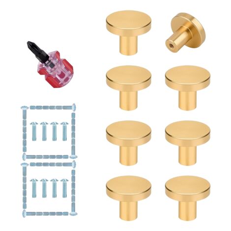 Goldene Knopfe Schrank