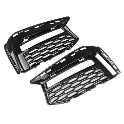 1 paar Front Lower Mesh Grille Nebel Licht Abdeckung Trim Air Intake ...