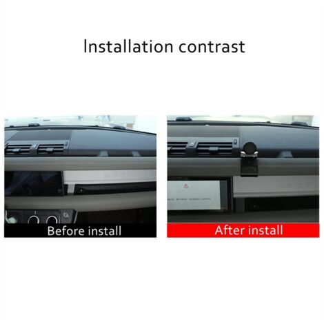 Center Console Dashboard Air Vent Handy Halter 110 2020 2021 2022 Auto ...