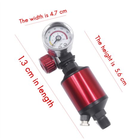 Luftregler mit Filter Manometer Inline-Wasserabscheider Werkzeuge Farbe