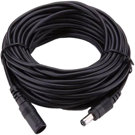 DC 12V Strom-Verlängerungskabel 5,5x2,1mm Kabel 12m