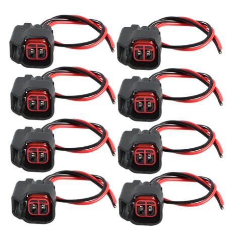 EV6 EV14 Kraftstoff Injektor Stecker Zopf Kabelbaum für MKS 5013995AA ,8PCS