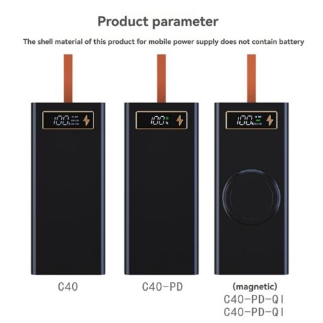 DIY Power Case Box 40x18650 Akkupack mit LED-Beleuchtung und ...
