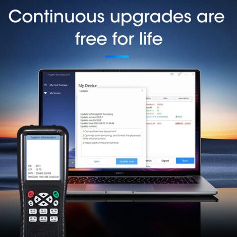 X100 RFID NFC Smart Card Reader Writer + 5 x CUID Karte/Schlüsselanhänger