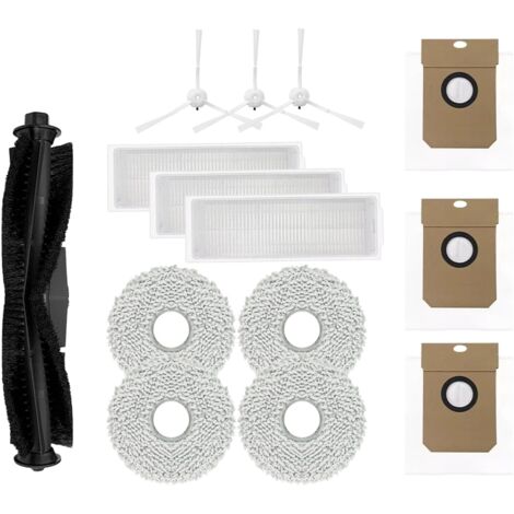 Für Miwhole M9 Pro Max Wichtigsten Seite Pinsel Hepa-Filter Mopp Lappen ...