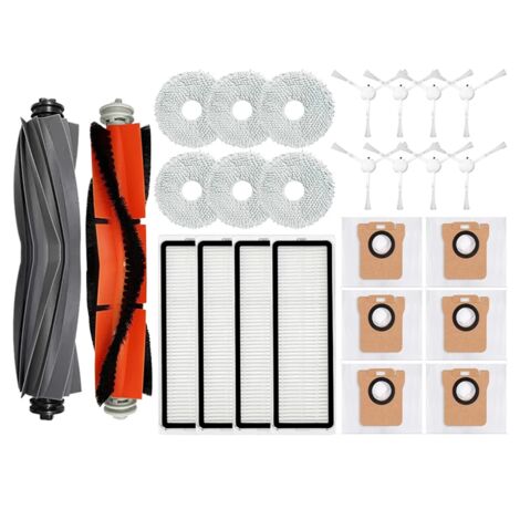 Für X10 + X10 Plus Wichtigsten Seite Pinsel Hepa-Filter Staub Tasche ...