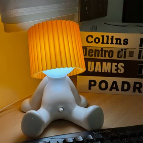 Modest Mike Naughty Nachtlampe Shy Boy Light, Schreibtisch