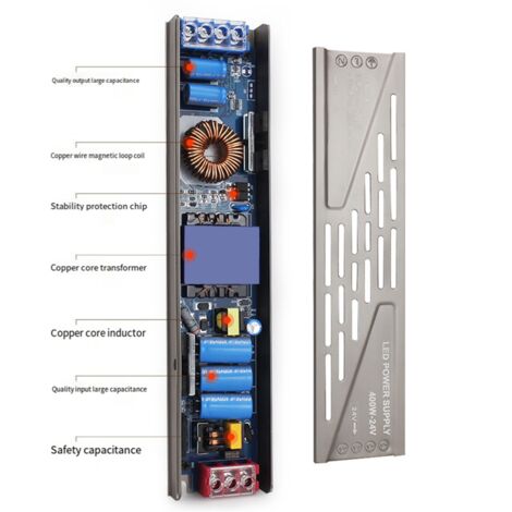 Transformator 24 Volt Treiber, Konstantspannungs-LED-Transformator 100W
