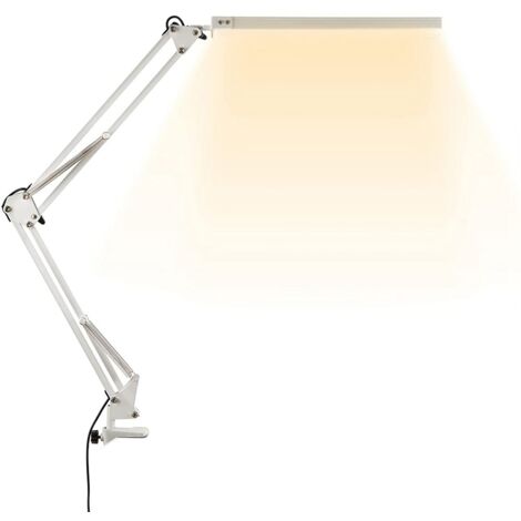 LED-Schreibtischlampe, 10 W Schwenkarm für Studium, Zeichnen, Büro
