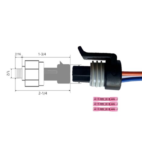 3-poliger Reparatur-ICP-EBP-Kabelbaum für Ford Powerstroke 6.0L und 7 ...