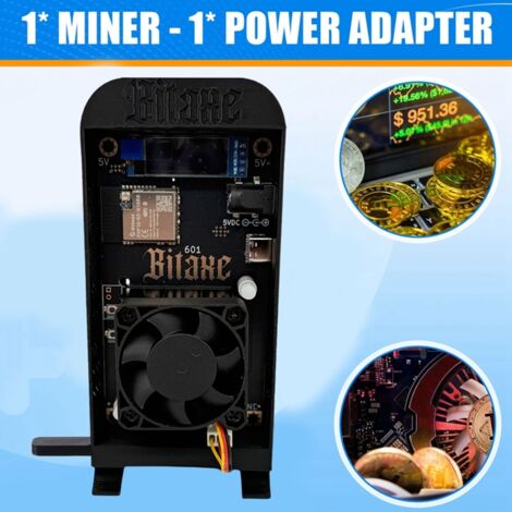 Gamma 601 1,2TH/S Bitcoin Solo Lotterie Miner BM1370 Asic Chip 18-22W BTC Miner Von Antminer S21 ...