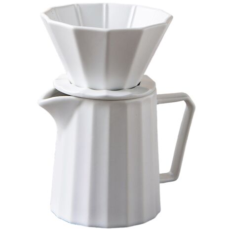 Kaffeefilter 1-2 Tassen Keramik-Kaffeefilter Permanent-Pour-Over ...