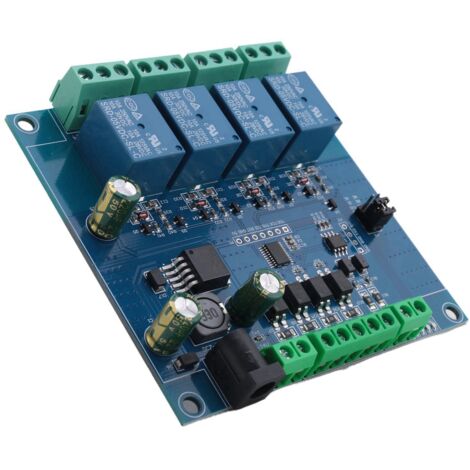 2X Modbus Rtu 4 Kanal Relais Moduleingang 485 Ttl Uart Communication 4 ...