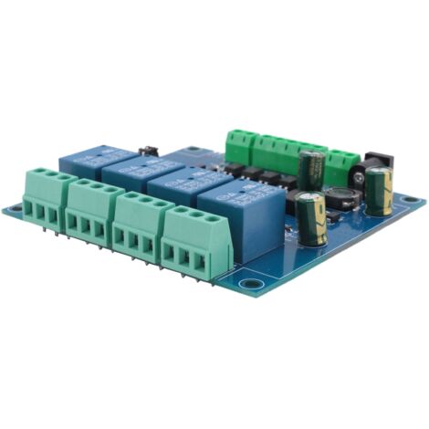 2X Modbus Rtu 4 Kanal Relais Moduleingang 485 Ttl Uart Communication 4 ...