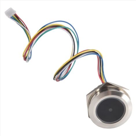 GM861 Metall-LED-Kontrollring-Anzeigeleuchte UART-Schnittstelle 1D/2D ...