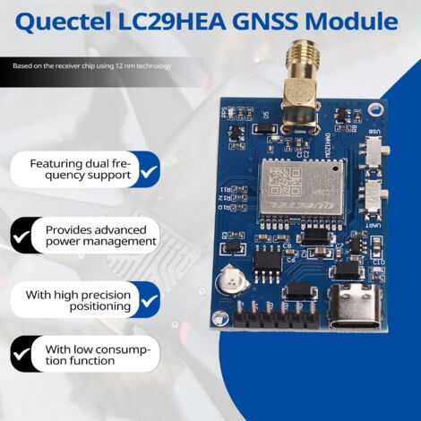 Quectel LC29HEA Hochpräzises RTK-Modul auf Zentimeterebene, 10 Hz ...