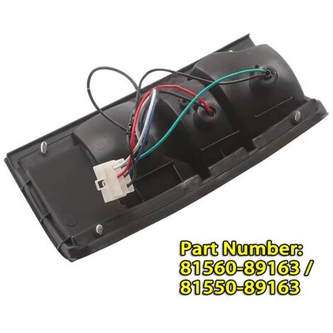Rücklicht, Warnreflektor für Hilux MK3 LN RN Pickup 1989-1995 81550 ...