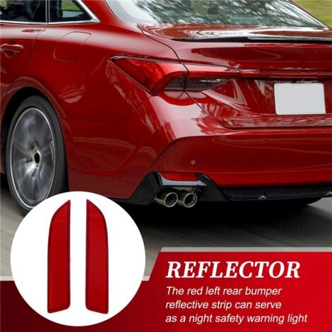 1 Paar Heckstoßstangenreflektoren, Rückleuchten, Lichtreflex für Avalon ...