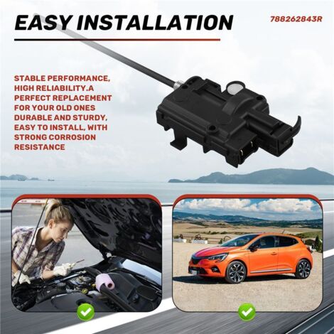 Auto Tankklappe Stellmotor Tankdeckel Schloss für Clio MK4 788262843R