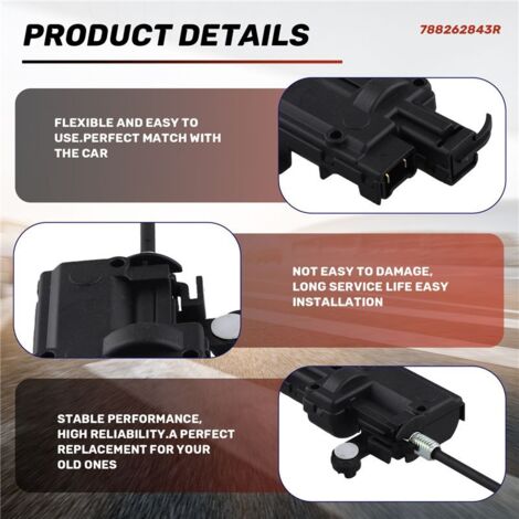 Auto Tankklappe Stellmotor Tankdeckel Schloss für Clio MK4 788262843R