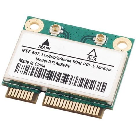 RTL8852BE Netzwerkkarte WiFi 6 1800Mbps BT 5.2 Dual Band Wireless ...