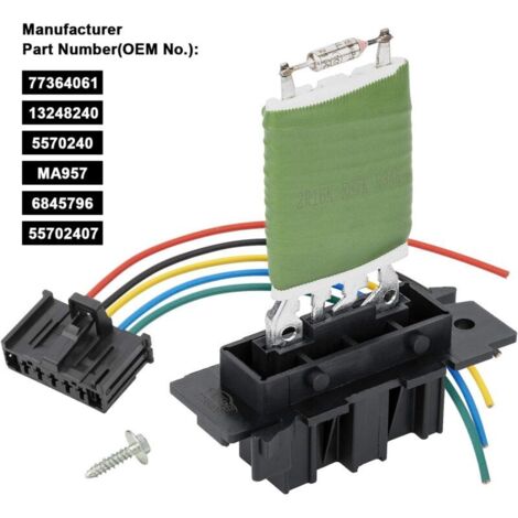 77364061 Resistencia del calentador + cableado de enchufe para Big ...