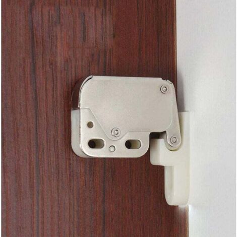 (Set of 4) Automatic Spring Pressure System, Push-In Touch Lock, Mini ...