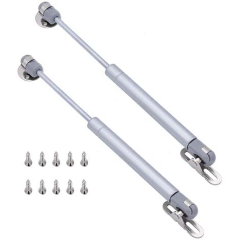 2 pieces 200N gas spring, Elescopic Gas Lift Soft Close Strut Lift Stay ...