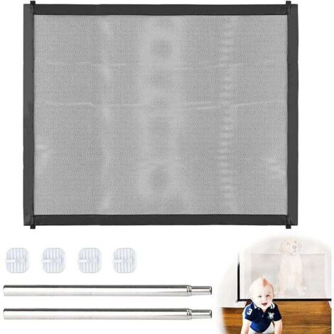 Pet gate without drilling, dog gate, magic door for dogs, safety gate ...