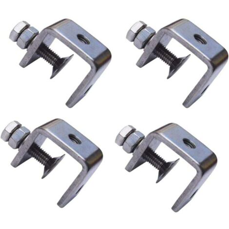 [NEVER USED] Pieces 304 Stainless Steel C-Shaped U-Shaped Clamps Vice ...