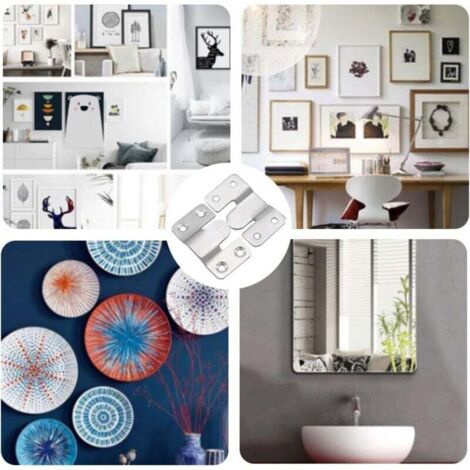 Concealed Mounting Bracket Embedded Interlocking Hanging Loop Stainless ...