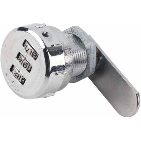 [NEVER USED] Combination Cam Lock, Password Coded Cabinet Lock, 3 Digit ...