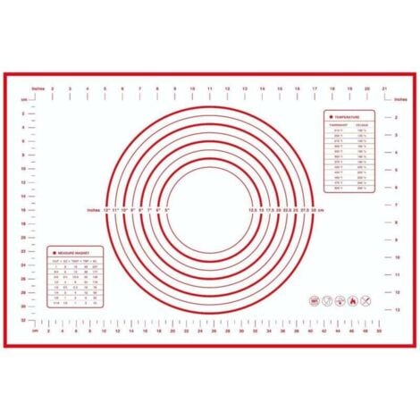 [NEVER USED] Reusable Non-Stick Silicone Baking Mat Fondant Dough ...