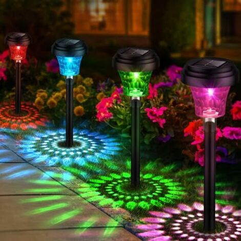 Solar lamps for outdoors in the garden, 8 pieces, solar lights for the ...