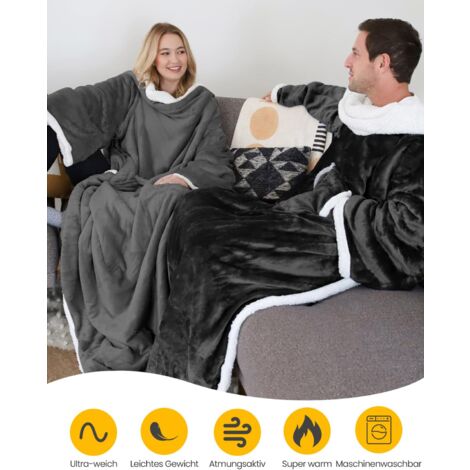 Fabelhafte Decke Mit Armeln Tchibo Ebenbild