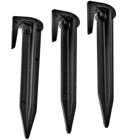 100 pezzi picchetti per prato con filo perimetrale, picchetti da ...