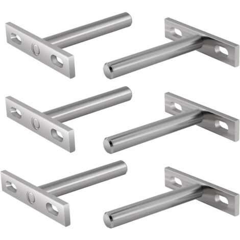 Pezzi Staffe Metalliche per Mensola Galleggiante, Fissaggi Nascosti da ...