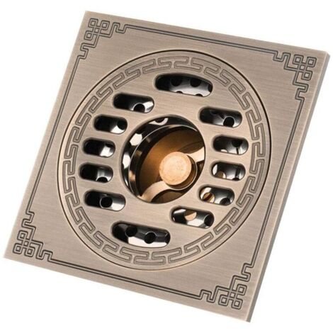 AIPERQ WC Bagno Cucina, scarico pavimento in rame antiodore Interfaccia lavatrice Sifone