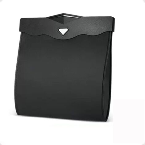 Cestino per auto da appendere, apertura magnetica rapida, in pelle PU ...