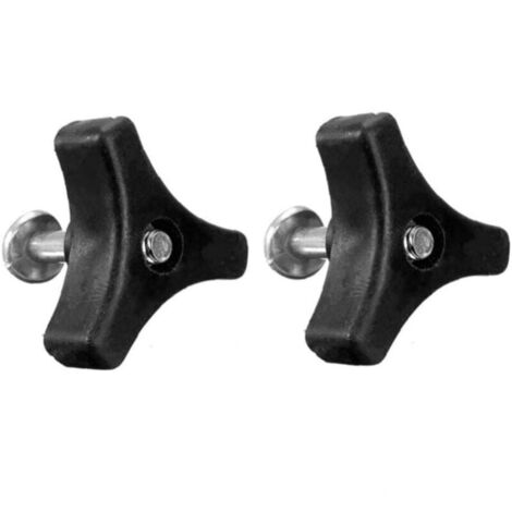 Vite di serraggio, dado, manopola triangolare, dado, bullone ...