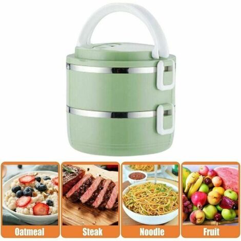 Hermos para comidas calientes, 1400 ml, Isme, acero inoxidable, con asa ...
