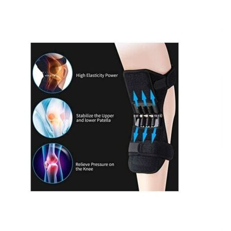 Rodilleras con resorte, potente soporte para la articulación de la ...