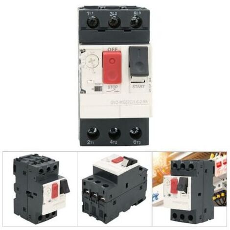 Interruptor de protección del motor GV2-ME07C Interruptor de protección ...