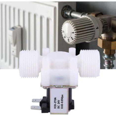 Electroválvula eléctrica unidireccional de plástico G3/4 NC ...
