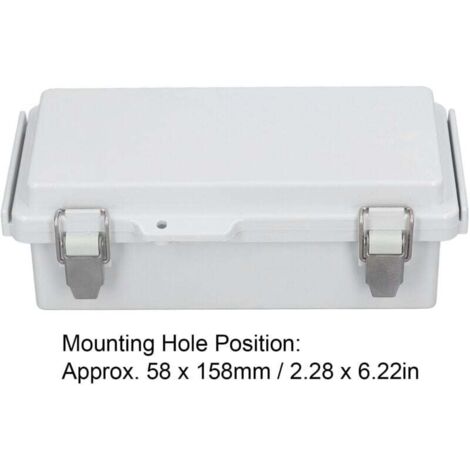 Caja eléctrica impermeable de ABS, cajas de conexiones de acero inoxidable, carcasa electrónica ...
