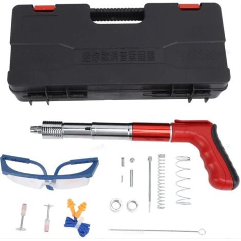 Cloueuse Rivet Gun clou beton Pistolet à clous en acier de clous ronds ...