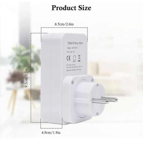 Compteur de consommation électrique, compteur électrique pour la prise ...