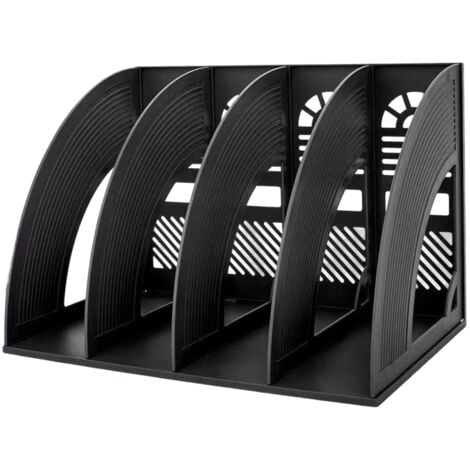Classeur de bureau, Sturdy Desktop Magazine à 4 sections Supports en ...