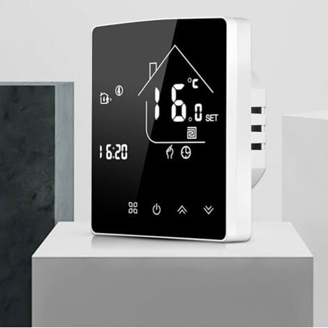 Thermostat intelligent monobloc thermostat de chauffage thermostat WiFi pour chaudière à gaz/eau ...