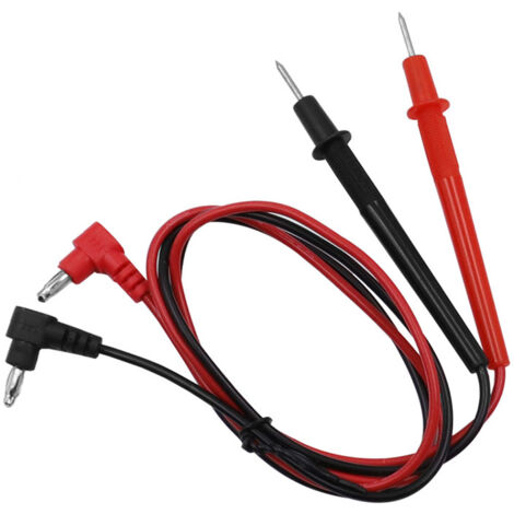 Multímetro, ohmímetro y amperímetro (1 par) Cable de sonda de prueba ...